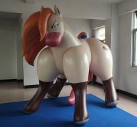 China Custom Inflatable Horse 2m High PVC Animal Toy for Party Promotion Exhibition for sale