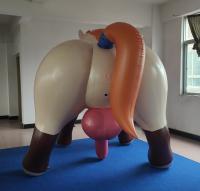 China Custom Inflatable Horse 2m High PVC Animal Toy for Party Promotion Exhibition for sale