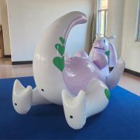 China Custom Giant Inflatable Sexy Purple Dragon 2.2M Long PVC for Party Promotion for sale