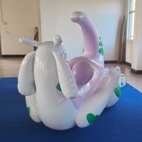 China Custom Giant Inflatable Sexy Purple Dragon 2.2M Long PVC for Party Promotion for sale