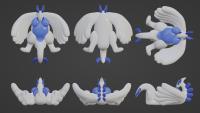 China BeiLe Custom PVC Inflatable Lugia Squeak Toy 3-6M for Party Promotion for sale