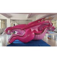 China Custom 3-5.5m Inflatable Pink Wyvern Squeak Toy 0.4mm PVC for Party Promotion for sale