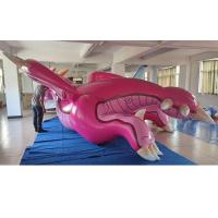 China Custom 3-5.5m Inflatable Pink Wyvern Squeak Toy 0.4mm PVC for Party Promotion for sale
