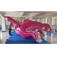 China Custom 3-5.5m Inflatable Pink Wyvern Squeak Toy 0.4mm PVC for Party Promotion for sale