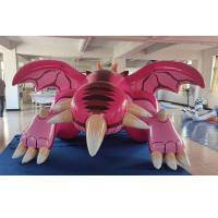 China Custom 3-5.5m Inflatable Pink Wyvern Squeak Toy 0.4mm PVC for Party Promotion for sale