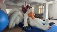 China Custom PVC Inflatable Dragon Girl Sex Toy 2-4.5mH for Party Promotion for sale
