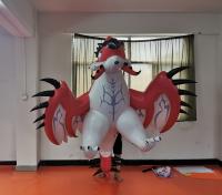 China BeiLe custom New design pvc Inflatable squeak fire dragon for sales for sale