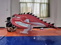 China BeiLe custom New design pvc Inflatable squeak fire dragon for sales for sale