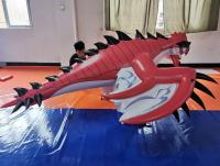 China BeiLe custom New design pvc Inflatable squeak fire dragon for sales for sale