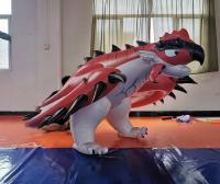China BeiLe custom New design pvc Inflatable squeak fire dragon for sales for sale