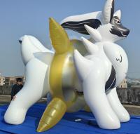 China Custom Giant PVC Inflatable Llama 4m 5m for Advertising Decoration for sale