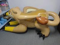 China Customized Large PVC Inflatable Gryphon Animal Toy 2.5m for Promotion Party for sale