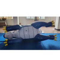 China Custom Inflatable Laying Dragon 2M Tall PVC Party Decoration with 3 Year Warranty for sale