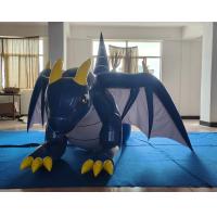 China Custom Inflatable Laying Dragon 2M Tall PVC Party Decoration with 3 Year Warranty for sale