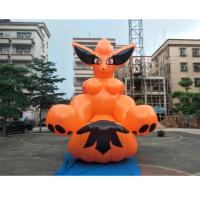 China Custom Inflatable Animal Toys 6m PVC Fox with 3 Year Warranty for Party Promotion for sale