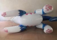 China Beile  Custom Inflatable blue Fox,Inflatable Giant Advertising Fox,Pvc Inflatable Fox for sale