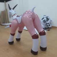 China Custom Inflatable Goat Model PVC Decoration 120cm for Party Exhibition Promotion for sale