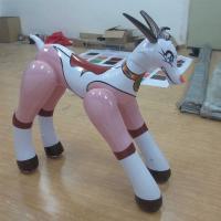 China Custom Inflatable Goat Model PVC Decoration 120cm for Party Exhibition Promotion for sale