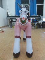 China Custom Inflatable Goat Model PVC Decoration 120cm for Party Exhibition Promotion for sale