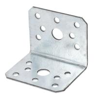 China Stainless Steel Carbon Steel Custom Stamping Decorative L Shape Metal Bracket Angle Corner Brackets for sale