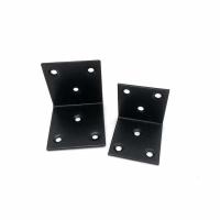 China Stainless Steel Galvanized Steel Table Custom Metal Bracket  Right Angle Corner Brackets for sale