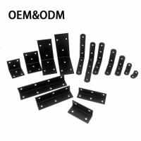 China Stainless Steel Galvanized Steel Table Custom Metal Bracket  Right Angle Corner Brackets for sale