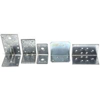 China Angle Metal Bracket Shelf Bracket Single Side Bracket Custom Size For Wood Construction for sale