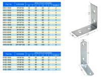 China Angle Metal Bracket Shelf Bracket Single Side Bracket Custom Size For Wood Construction for sale