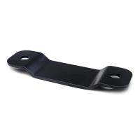 China Bracket Clip Custom Metal Stamping Parts Mounting Black Coating Support Bracket for sale