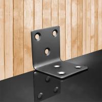 China Stainless Steel Metal Bracket Corner Bracket Galvanized Steel Table Custom Metal Right Angle for sale