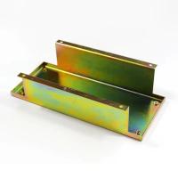 China Custom Aluminum Alloy Sheet Metal Stamping Parts Bending Black Surface Treatment Sheet Metal Fabrication for sale