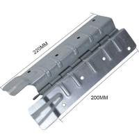 China Box Corner Foldable Crate Box Hinges Galvanized Steel Wooden Connector for sale