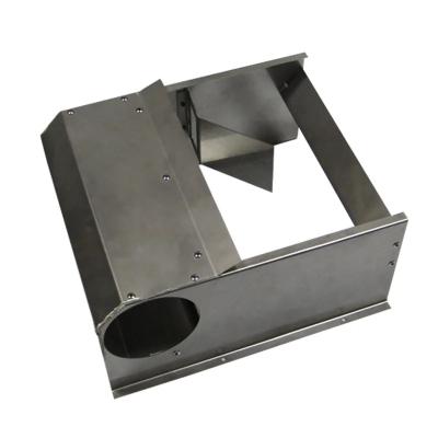 China Aluminum and stainless steel sheet metal fabrication through bending and stamping processes for sale