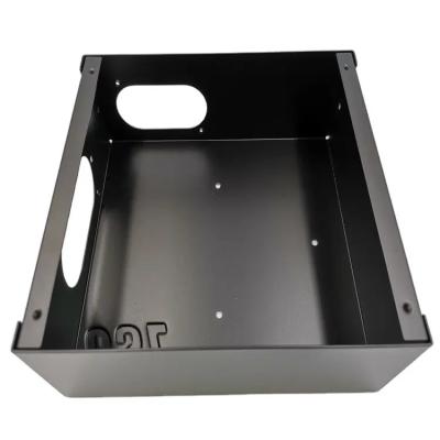 China Custom Computer Assemble Bending Carbon Steel Aluminum Sheet Metal Frame Case Fabrication for sale