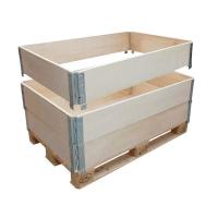 China Wooden Box Pallet Collar Hinge Folding Case Hardware Boarding Box Hinge Collar Pallet Thickness 1.2 Mm for sale