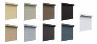 China 5.8-6.0M Aluminum Extrusion Parts Roller Shutter Door 6063 6061 6005 6060 for sale