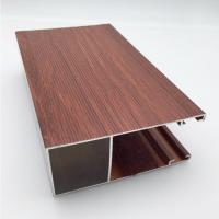 China Surface Treatment Aluminum Extrusion Parts For Wardrobe Awning Door for sale