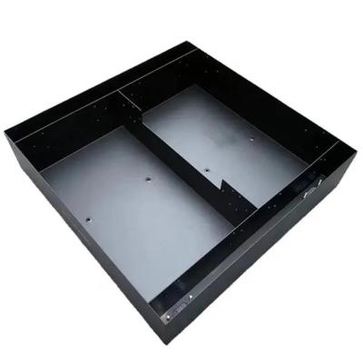 China Precision Welding Metal Parts Stainless Steel Laser Cutting Service Brass Square Sheet Metal Stamping for sale