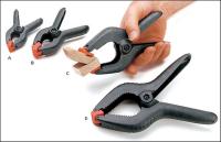 China A Type High Strength Plastic Clip 1 Inch Nylon Spring Clamp 2
