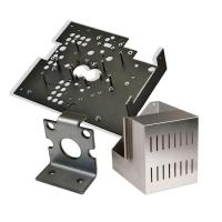 China Custom CNC Sheet Bending Laser Cut Metal Parts Stamping Steel Aluminum Sheet Metal Punching for sale