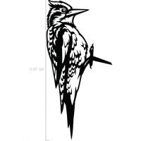 China Modern Art Laser Cut Metal Parts Sheet Fabrication Services Machining Services Bird Style for sale