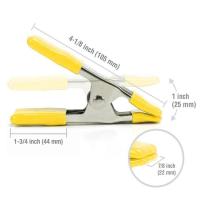 China 2/4/6 Inch Spring Clips Multifunctional Woodworking Clamps A Metal Spring Clip for sale