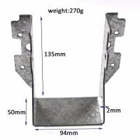 China Customized Heavy Duty Bracket Modern Stainless Steel Durable Anti Corrosion Punching Metal Stamping Truss Bracket for sale
