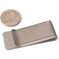 China Money Pen Clips Standard Custom Punching Label Holder Stainless Steel Slim Card Id Men Women Wallet Metal Stamping Parts for sale