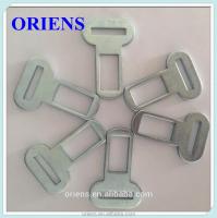 China Safety Metal Car Spring Seat Belt Buckle Car Vehicle Seat Belt Harness Car Clip Belt Buckles for sale