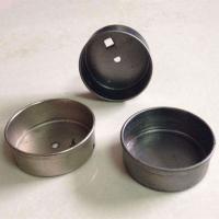 China OEM Custom Powder Coating Black Deep Drawn Metal Stamping Parts for sale