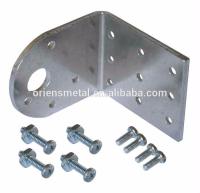 China Custom Zinc Plated Carbon Steel Angle Bracket Galvanized Metal Steel Wood Connector Angle Corner Brackets for sale