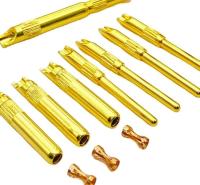 China Custom Metal Bronze Lantern Shrapnel Terminal Connector Banana Plug Terminal for Sheet Metal Fabrication for sale