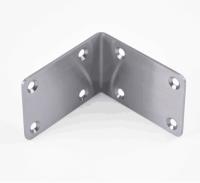 China OEM ODM customized stainless steel  cold rolled steel angle metal iron support corner bracket holder for sale