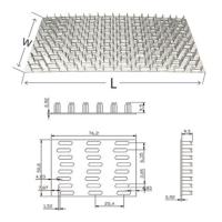China Quick Delivery Double Nail Galvanized Wood Nail Truss Plate Timber Truss Plate for Wood Connection for sale